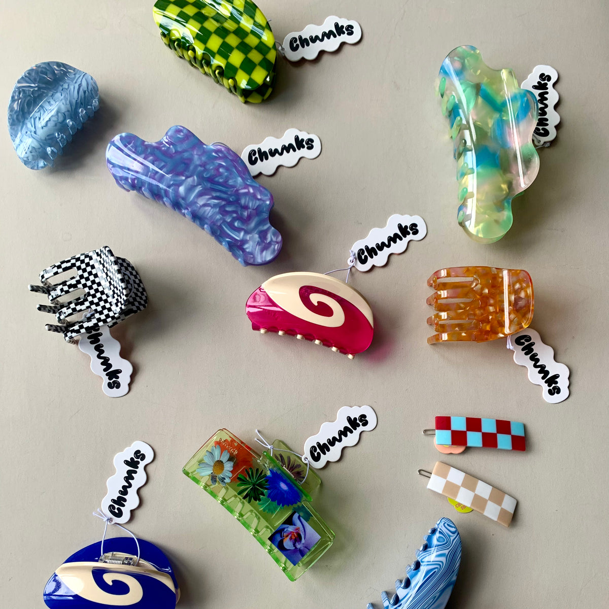 Chunks - Hair Claws Hair Clips Hair Slides - UK Stockist | Scout & Co