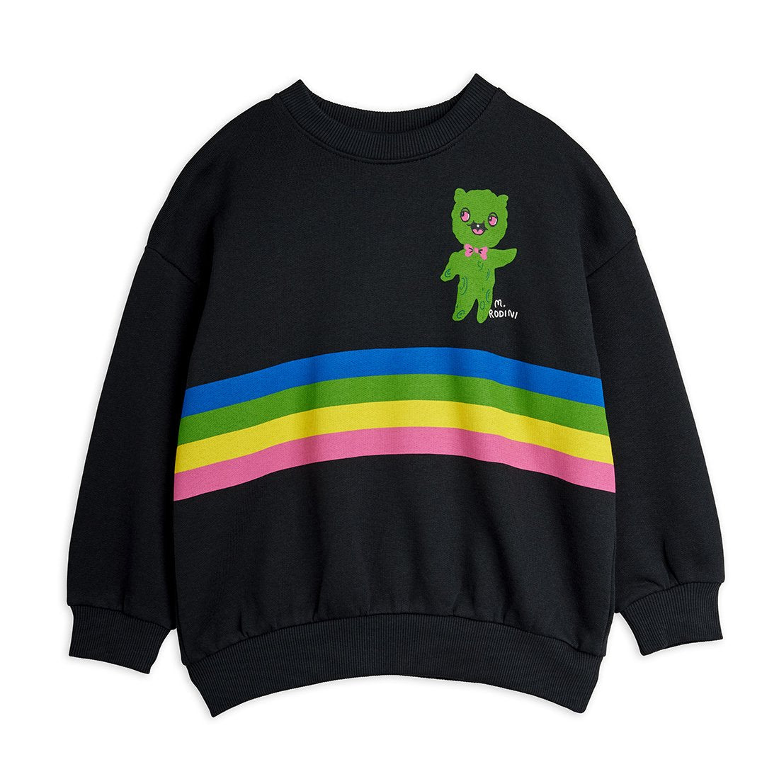 Mini Rodini Alien Stripe Sweatshirt - UK Stockist | Scout & Co