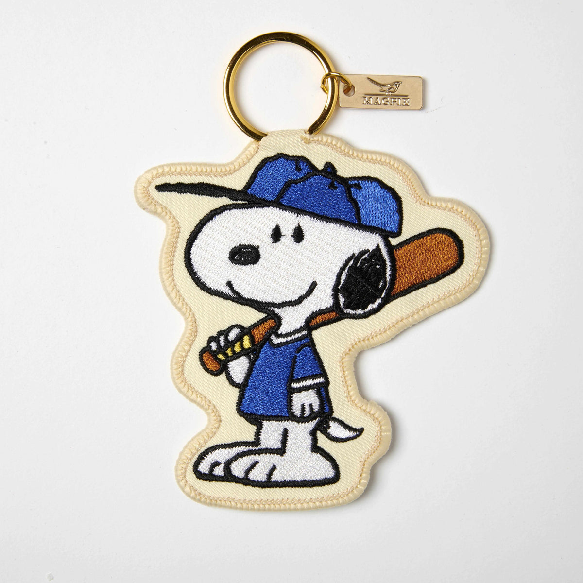 Magpie x Peanuts - Snoopy Home Run Key Ring Charm - UK | Scout 7 & Co ...