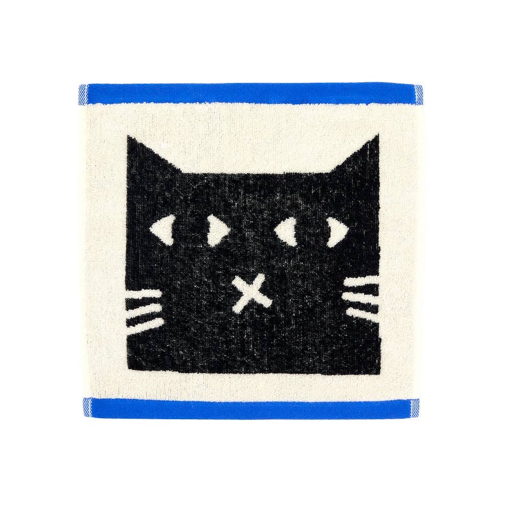 Donna Wilson - Lazy Cat face cloth - UK Stockist | Scout & Co
