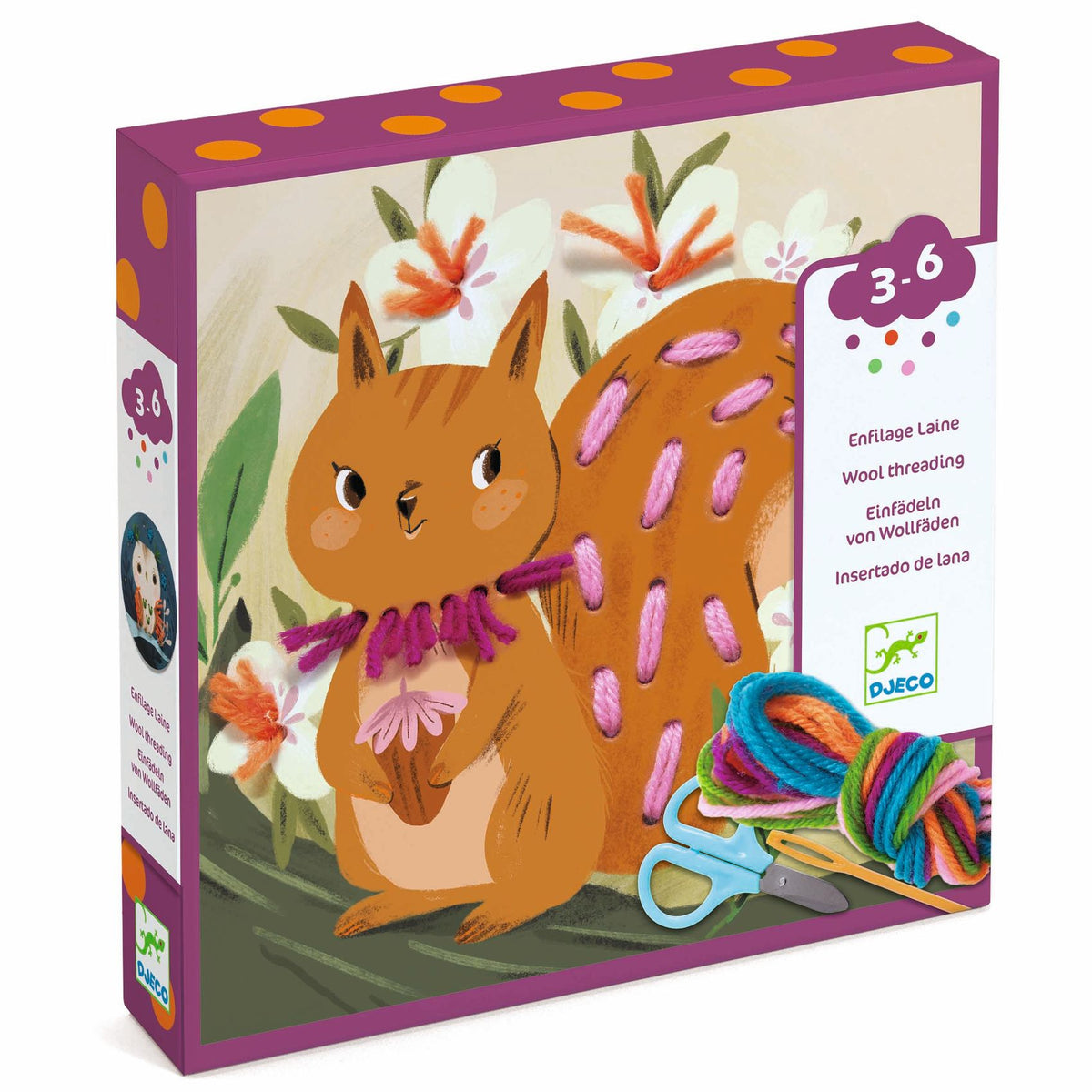 Djeco Introduction To Embroidery Craft Kit - UK Stockist | Scout & Co