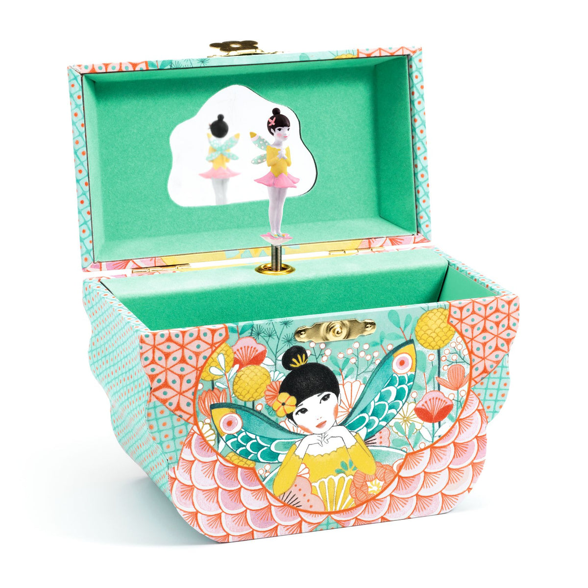 Djeco - Flowery Melody Music Jewellery Box - UK Stockist | Scout & Co