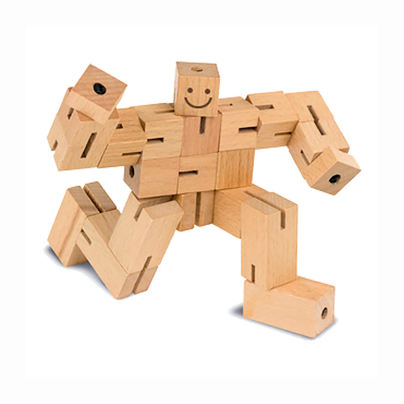 Fridolin - Puzzle Boy - Wooden Puzzle Cube - UK stockist | Scout & Co