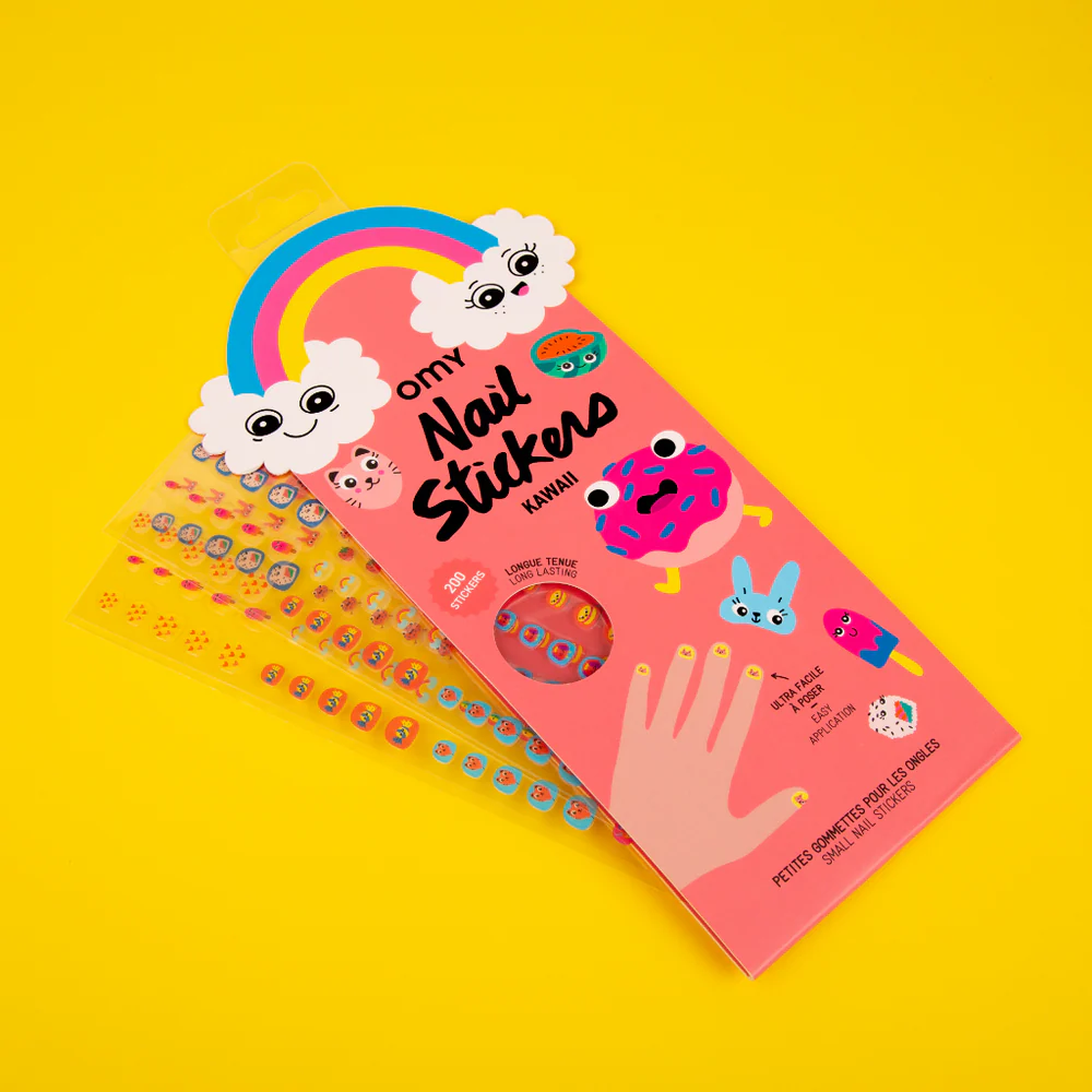 OMY - Nail Stickers - Kawaii - UK Stockist | Scout & Co