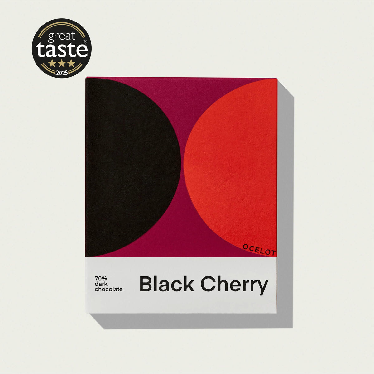 Ocelot - Black Cherry dark chocolate bar - UK Stockist | Scout & Co