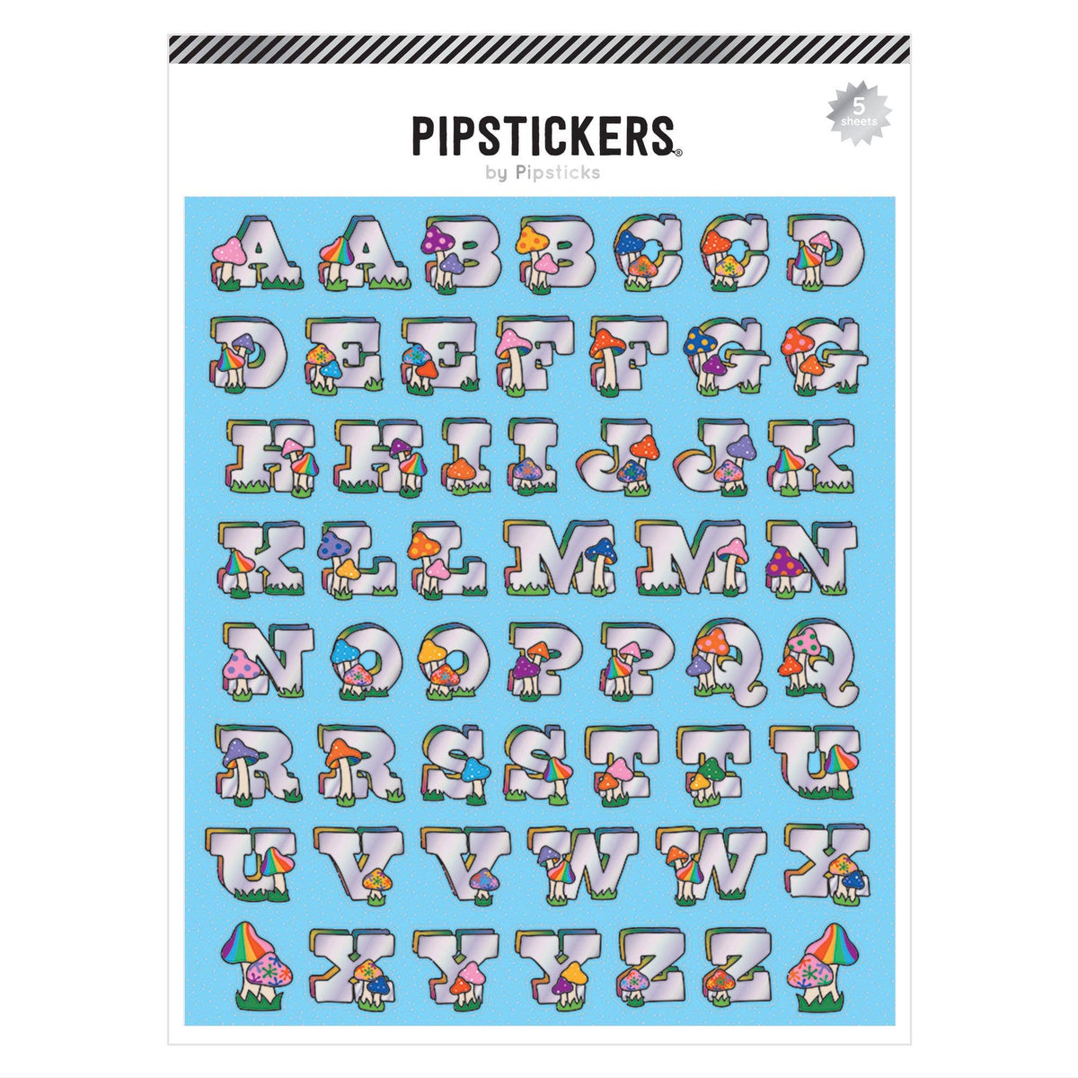 Pipsticks - Mushroom Magic Big Alphabet stickers – Scout & Co