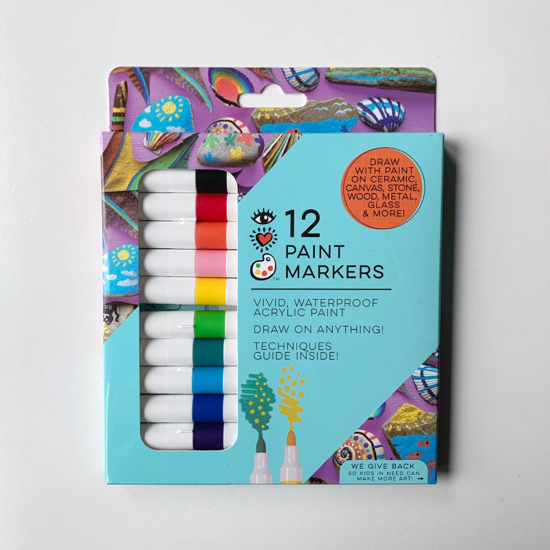 I Heart Art - 12 Acrylic Paint Markers - UK Stockist | Scout & Co