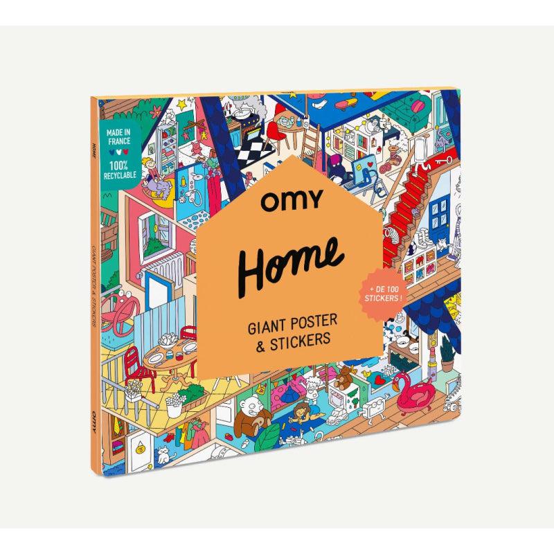 OMY Colouring Posters Pens Masks Notebooks - UK Stockist | Scout & Co